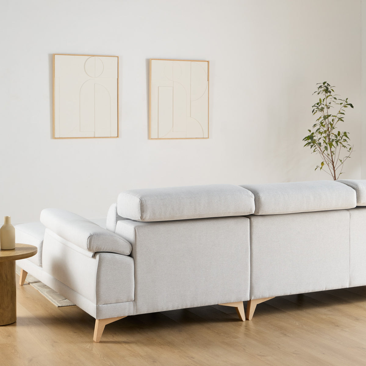 Sofá deslizante Negara con patas de madera - Sofás - Wabi home